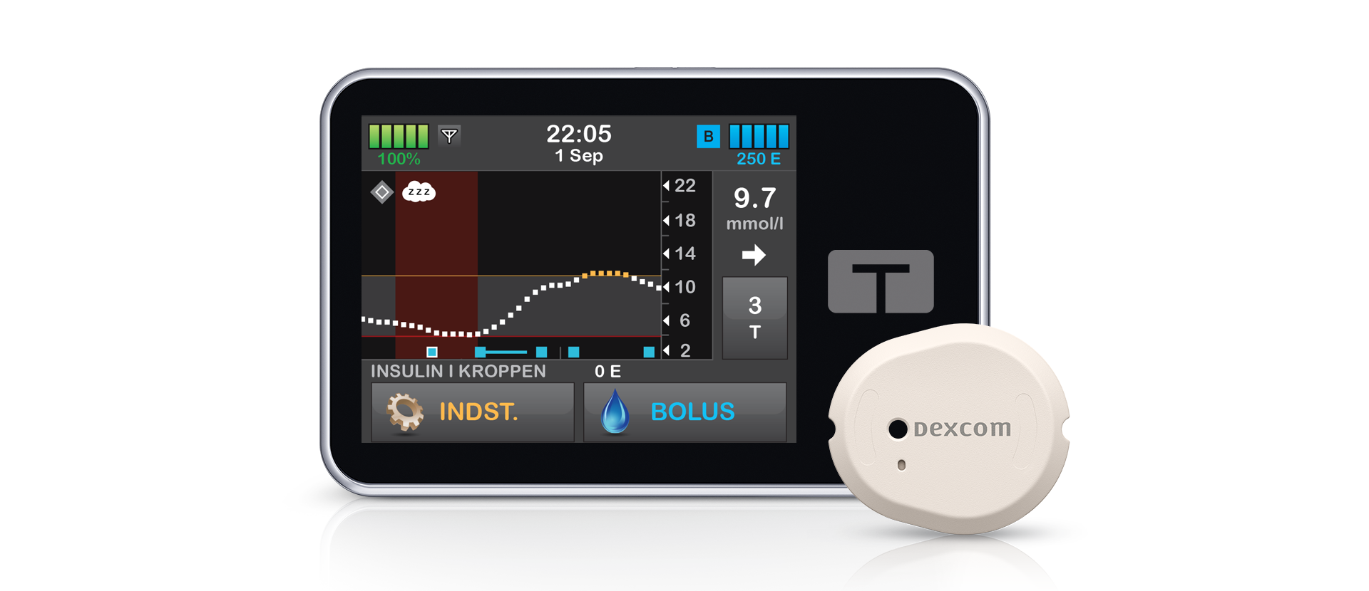 Tandem T Slim X2 Insulinpumpe Dexcom G7 Cgm Rubin